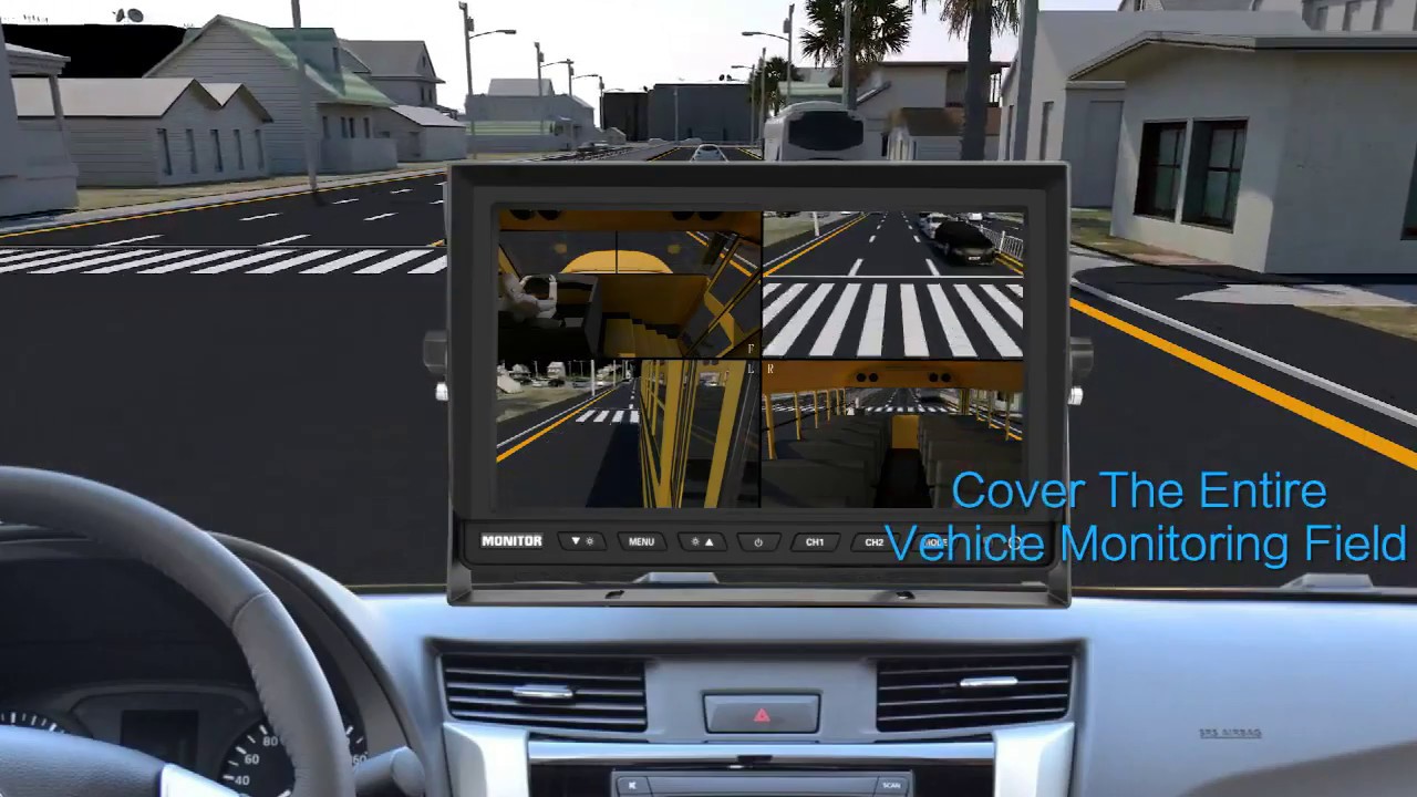 4 channel/8 channel EASTYLE mobile DVR camera system solution for truck ...