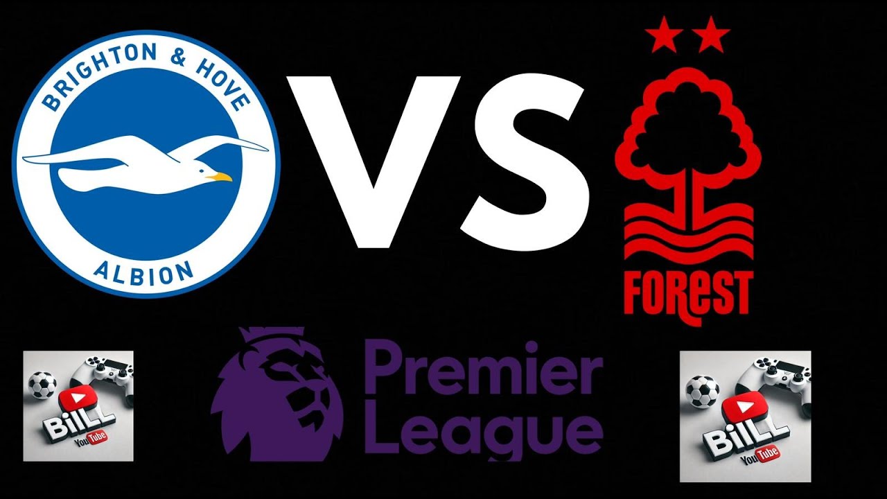 LIVE: Nottingam Forest VS Brighton - YouTube