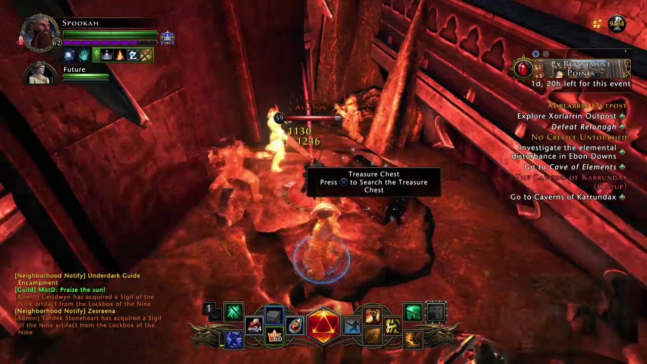 Neverwinter | Great Weapon Fighter | Xorlarrin Outpost | Boss: Relonagh ...