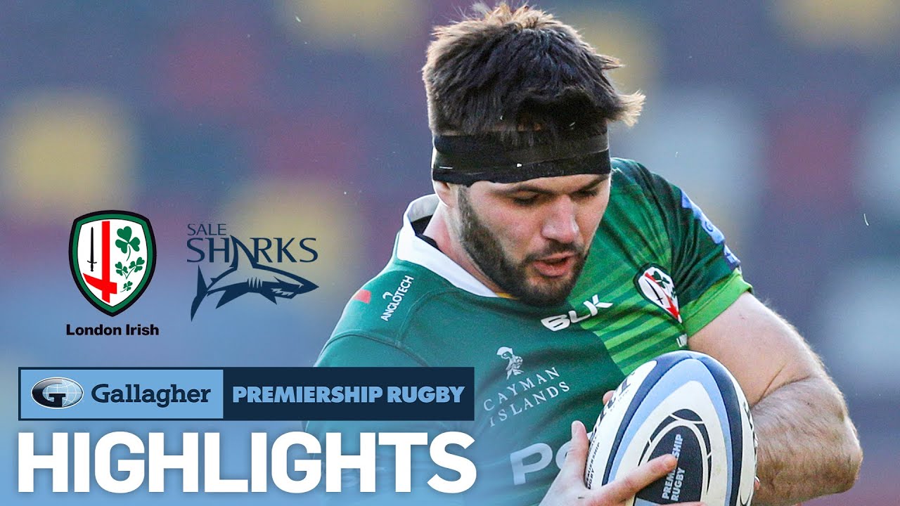 London Irish v Sale - HIGHLIGHTS | Hard Fought Win as Fans Return | Ga