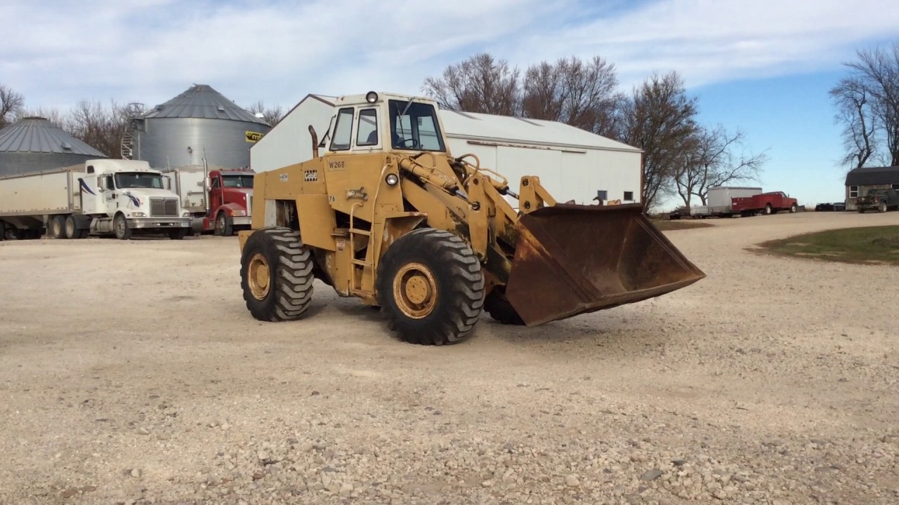 Big Iron Online Auction - Dec 21, 2016 - Case W26B Wheel Loader - YouTube