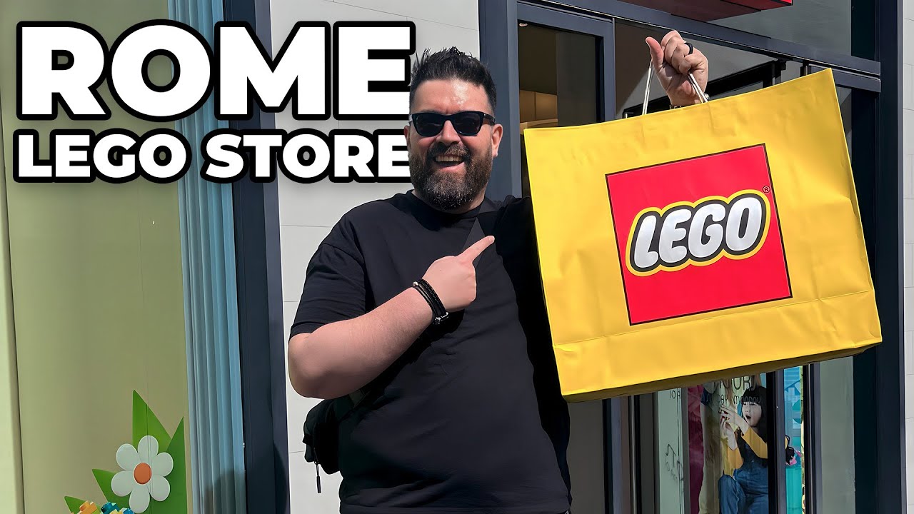 Lego Shopping Spree in Rome: What We Found! - YouTube