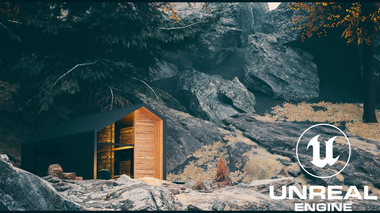 How I Quickly Created such Environment in Unreal Engine 5 - Just In 10 ...