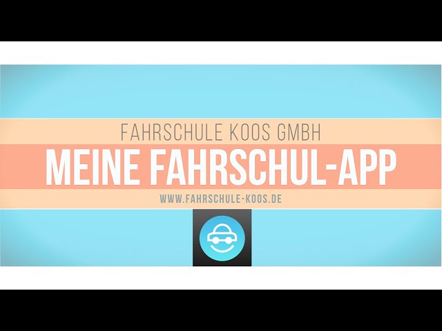 Meine Fahrschul App FahrschulApp Start