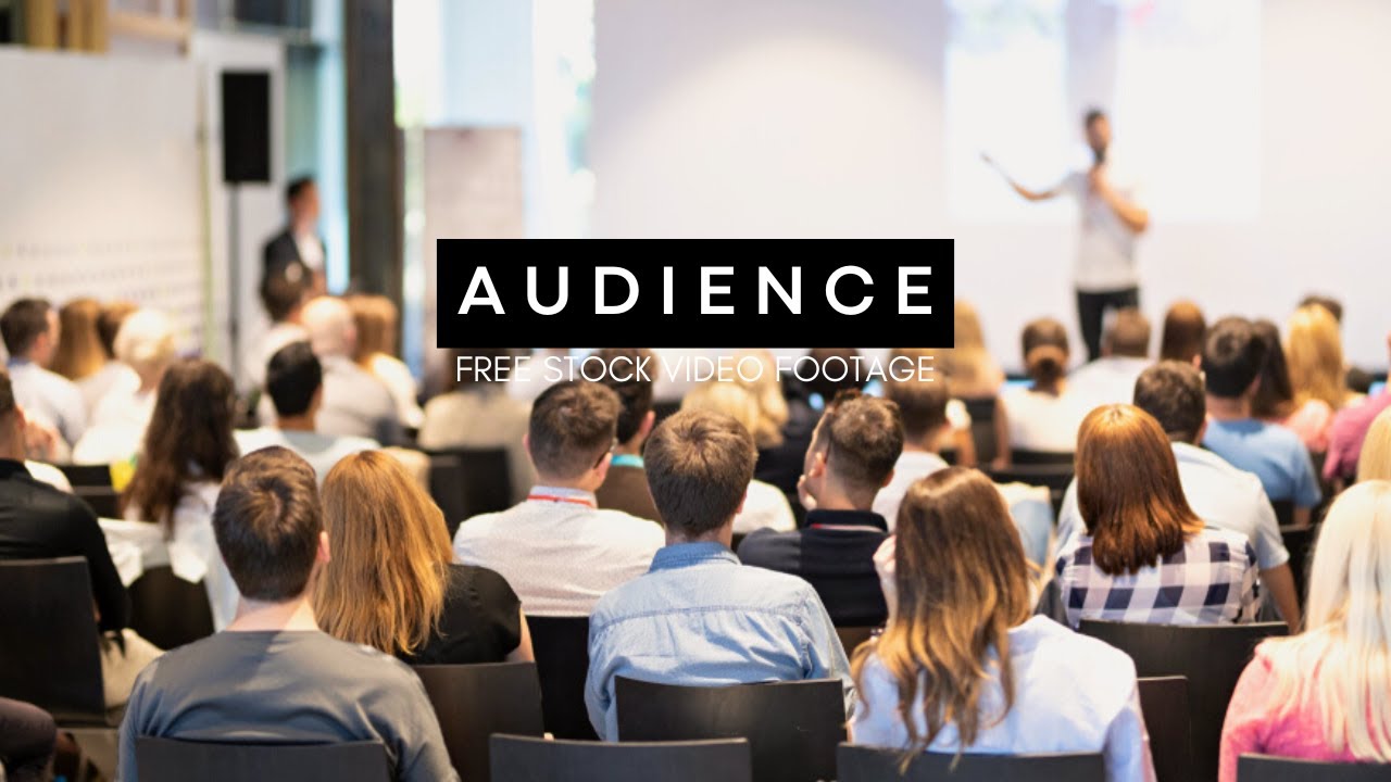Audience Stock Free Video Footage | Audience Video No Copyright ...
