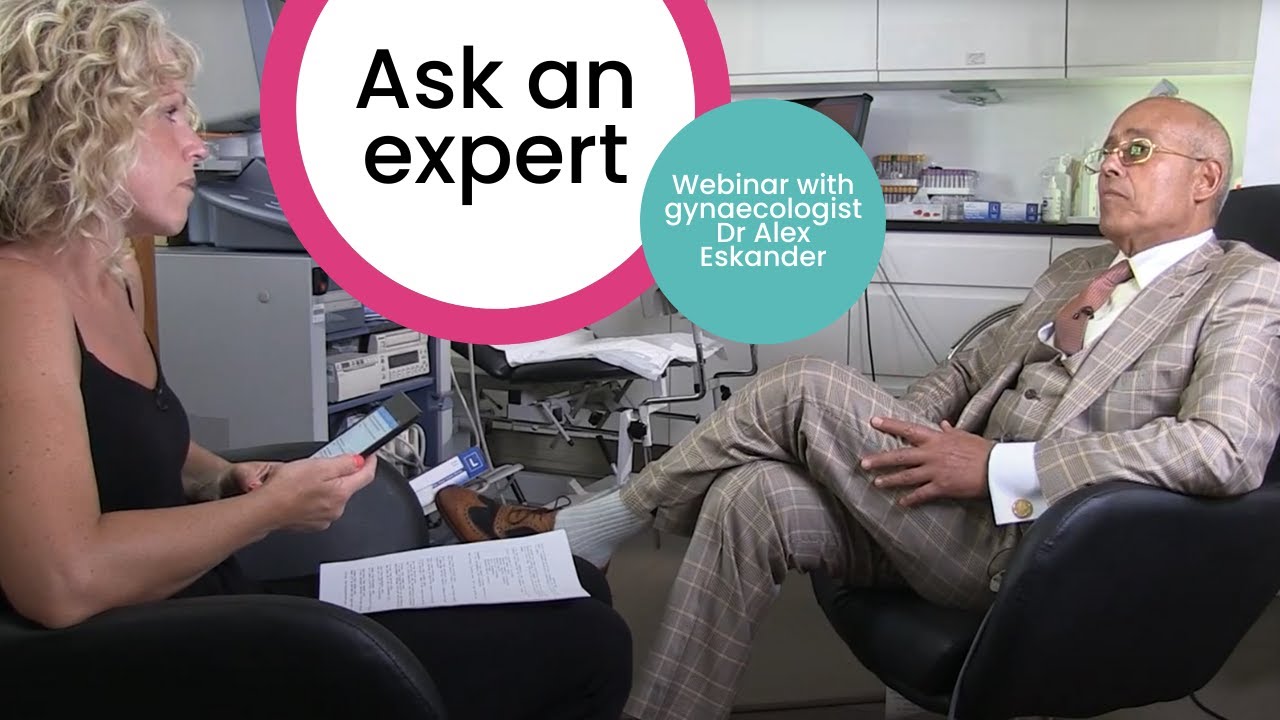 Ask An Expert: Webinar With Gynaecologist Dr Alex Eskander In London ...