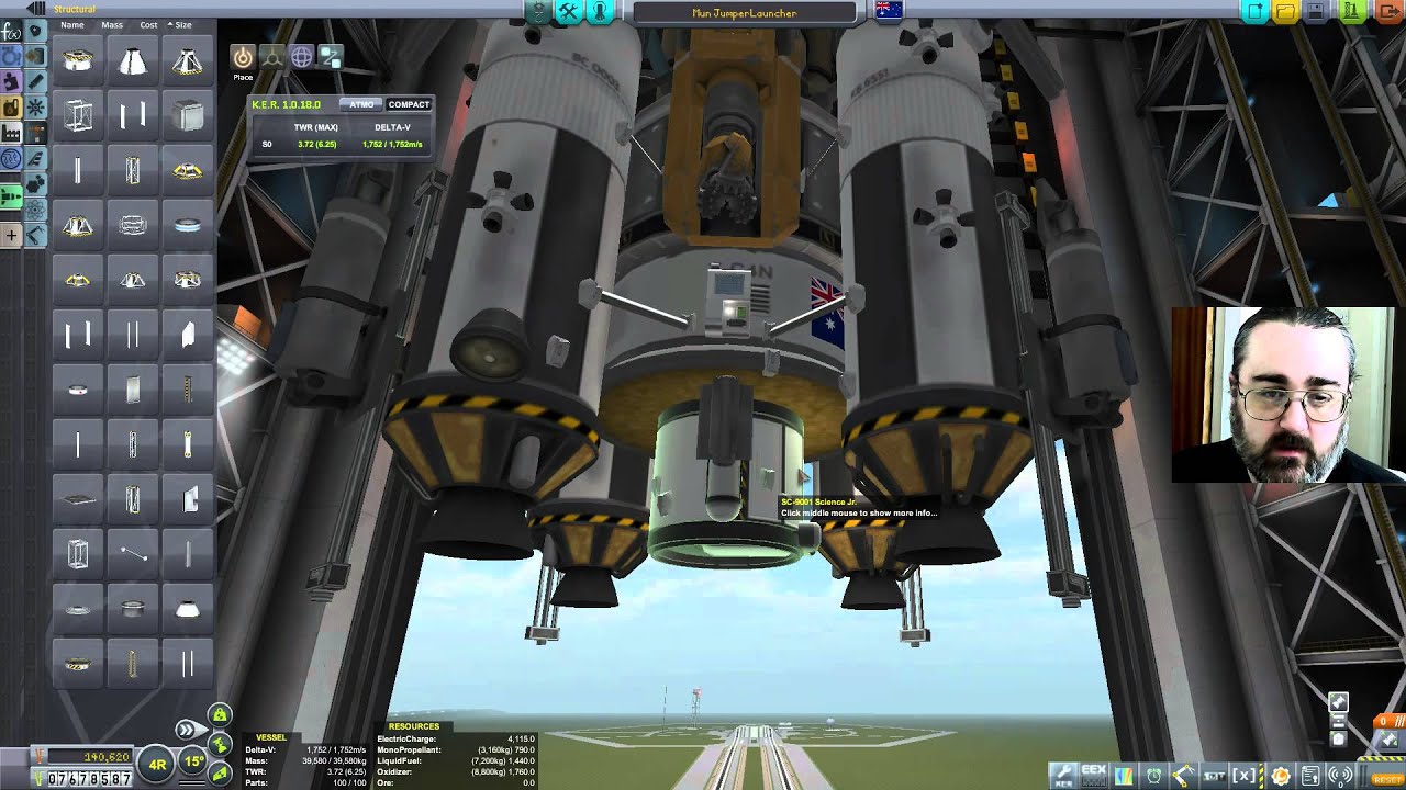 Kerbal Space Program: Remaking the Mun Hopper - YouTube