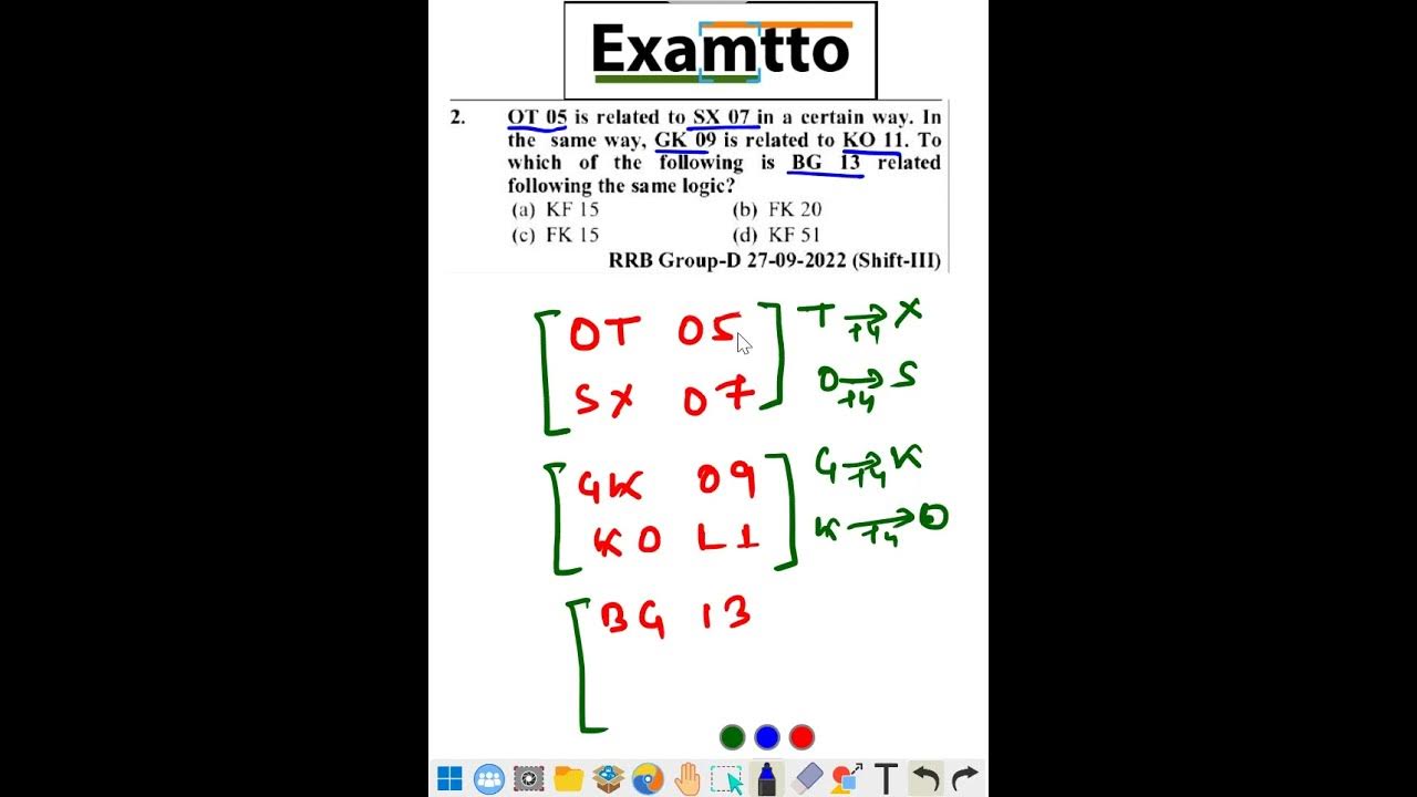 2 Rrb Reasoning Coding Decoding Yct Book Codingdecoding Codingdecodingtricks Yctbooks Youtube
