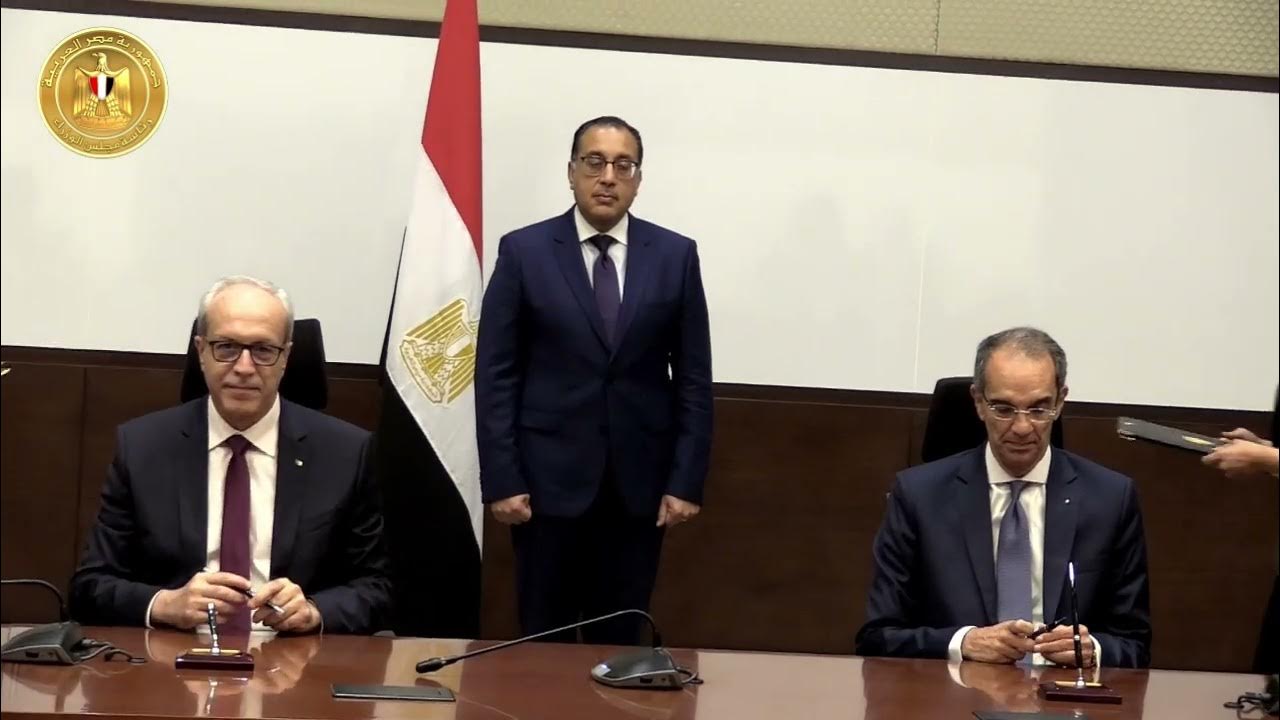 رئيس الوزراء يشهد توقيع مذكرة تفاهم للتعاون بين مصر والجزائر في مجال