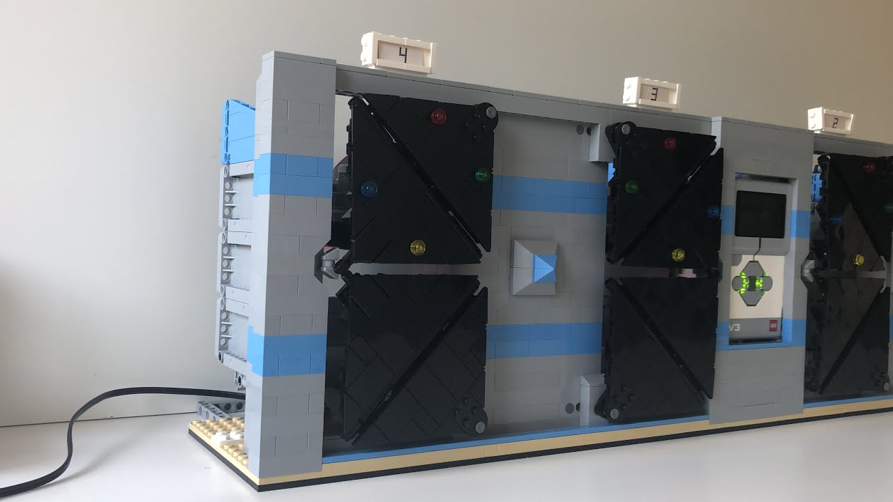 Lego Lockers 2020, based on torggler doors (final version) - YouTube