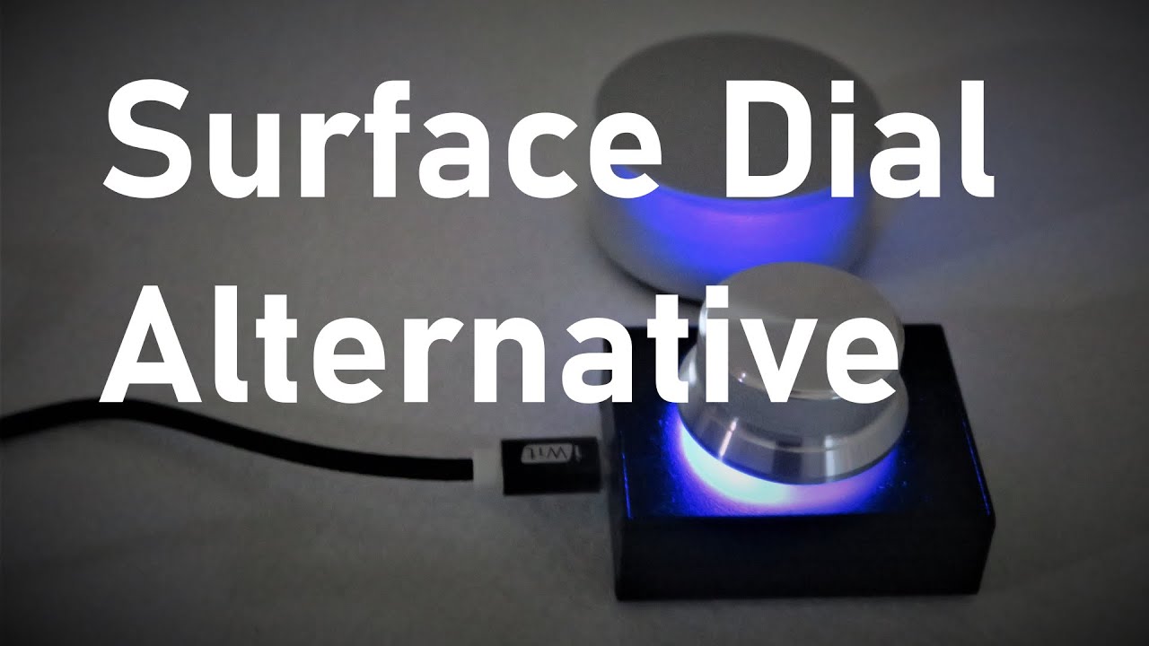 iWit USB Controller as Surface Dial alternative - YouTube