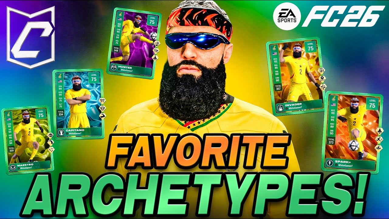 EAFC 26 Pro Clubs: My Top 5 Archetypes! - YouTube