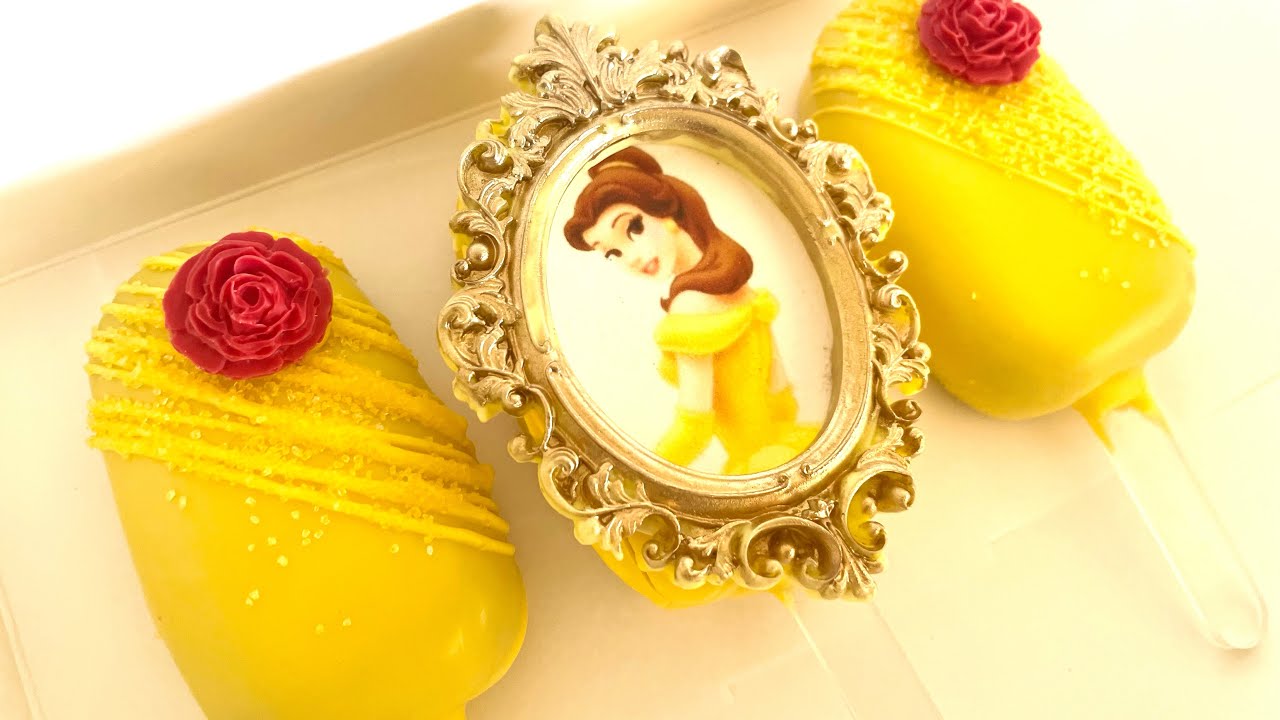 Beautiful Gold Edible Frame for Treats, Cakes & More - YouTube