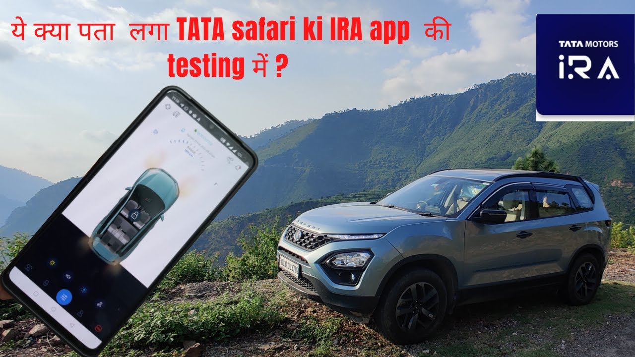 Tata Safari IRA APP test. Kya Apki Car secure hai IRA APP? - YouTube
