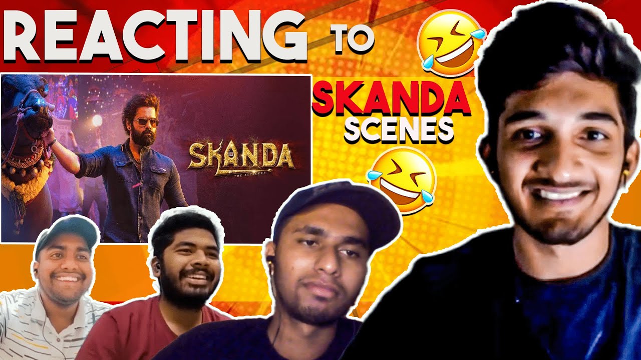 REACTING TO SKANDA MOVIE SCENES | BOYA MASS | MEME JUTSU - YouTube