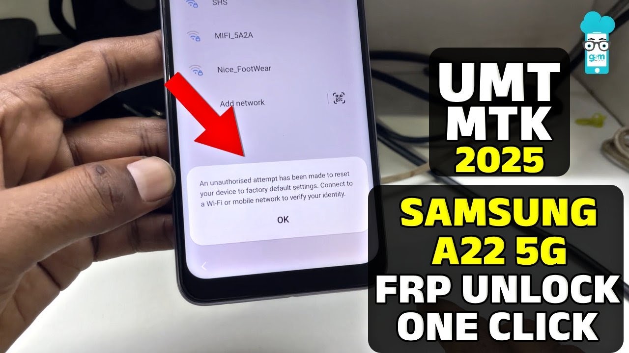 Samsung A22 5G (A226B) FRP Unlock One Click | UMT MTK Tool 2025 (MT6833) - YouTube