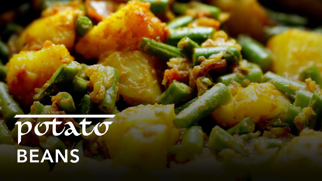 Potato Beans | Nutritious Aloo Phaliyan Masala Fry | Quick & Tasty ...