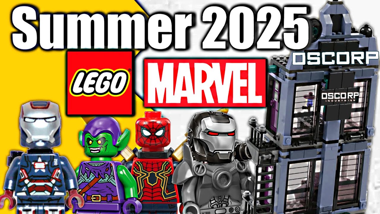 Huge Lego Marvel summer 2025 leaks oscorp iron man 2 battle pack and ...