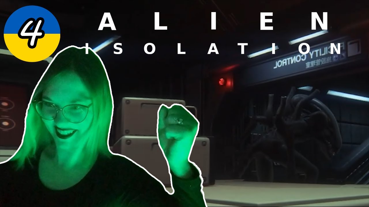 ЗУСТРІЛА ЧУЖОГО | Alien: Isolation | #4 | Проходження українською - YouTube