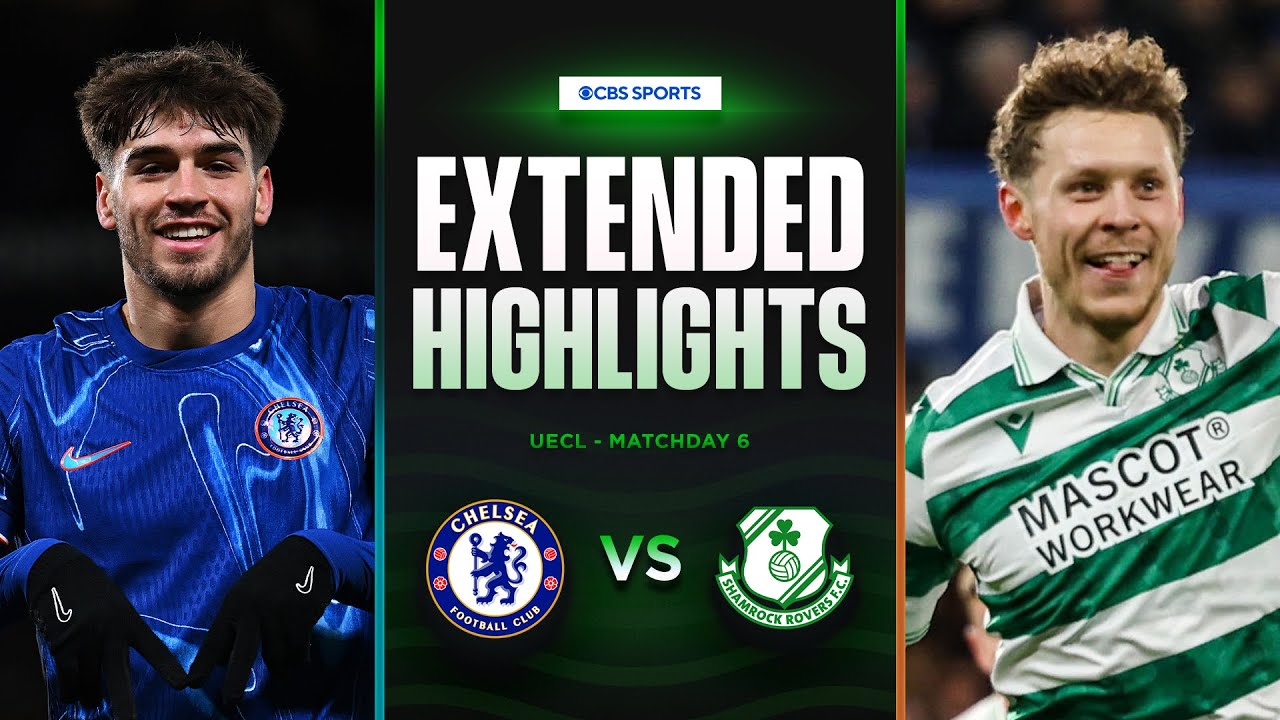 Chelsea vs. Shamrock Rovers: Extended Highlights | UECL League Phase MD ...
