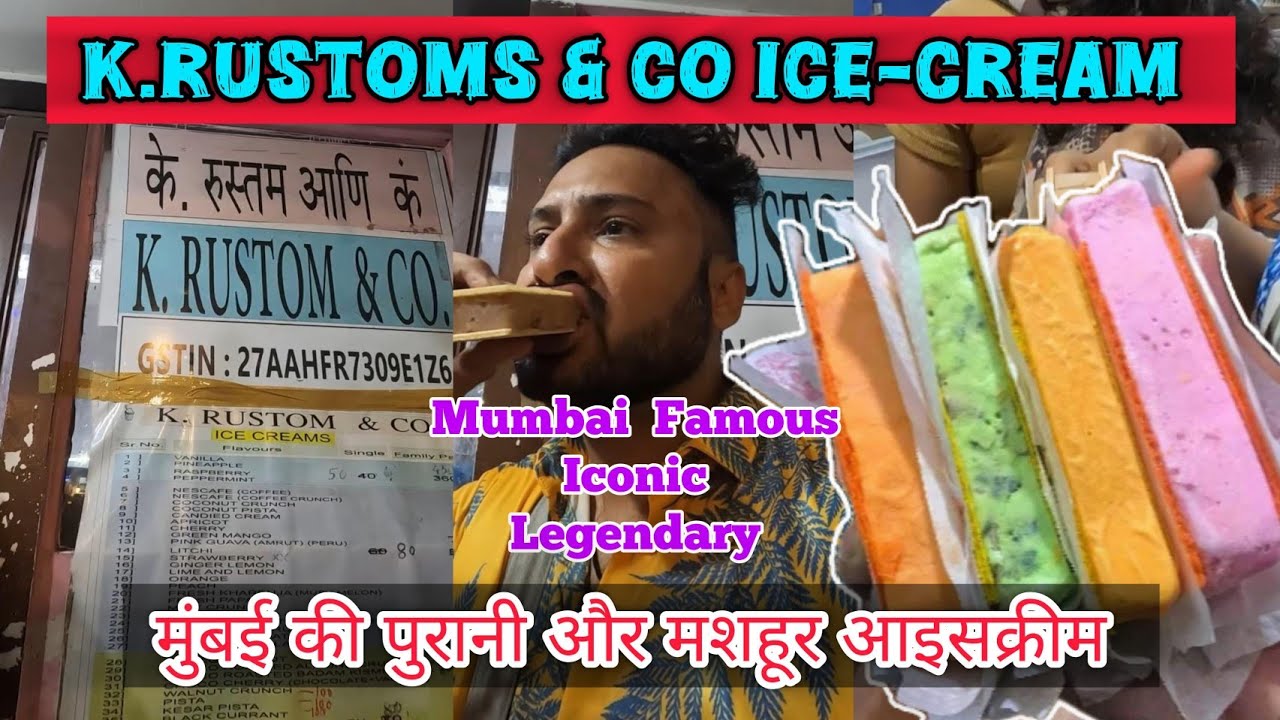 K Rustom Ice Cream parlour mumbai | Mumbai most popular ice cream ...