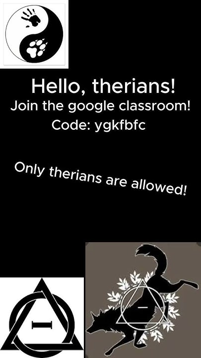 join the therian Google classroom - YouTube