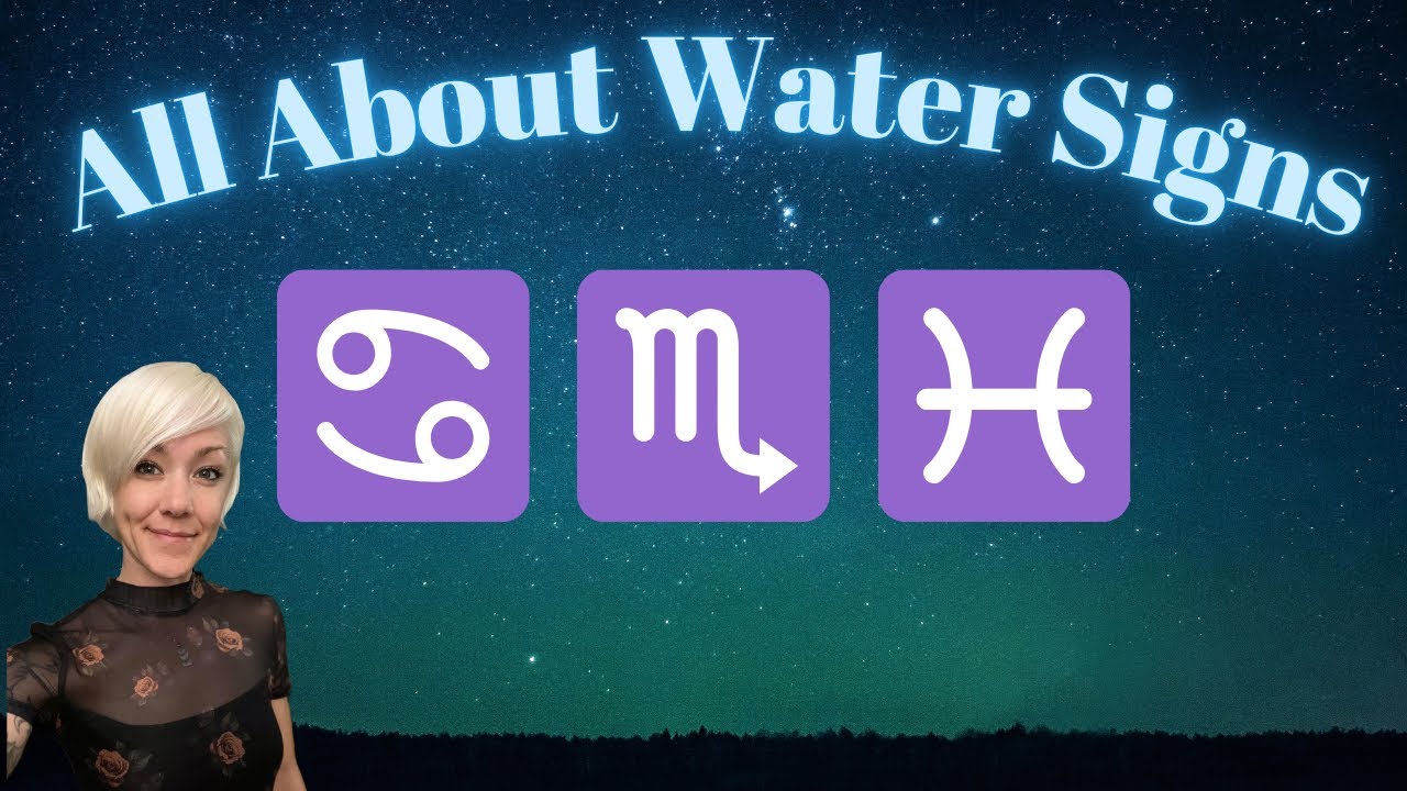 All About Water Signs ♋️ ♏️ ♓️ Astrology For Beginners - Study Tool ...