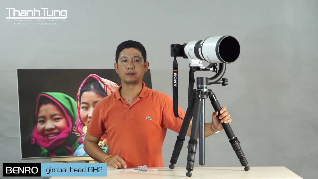 BENRO gimbal head GH2 - YouTube