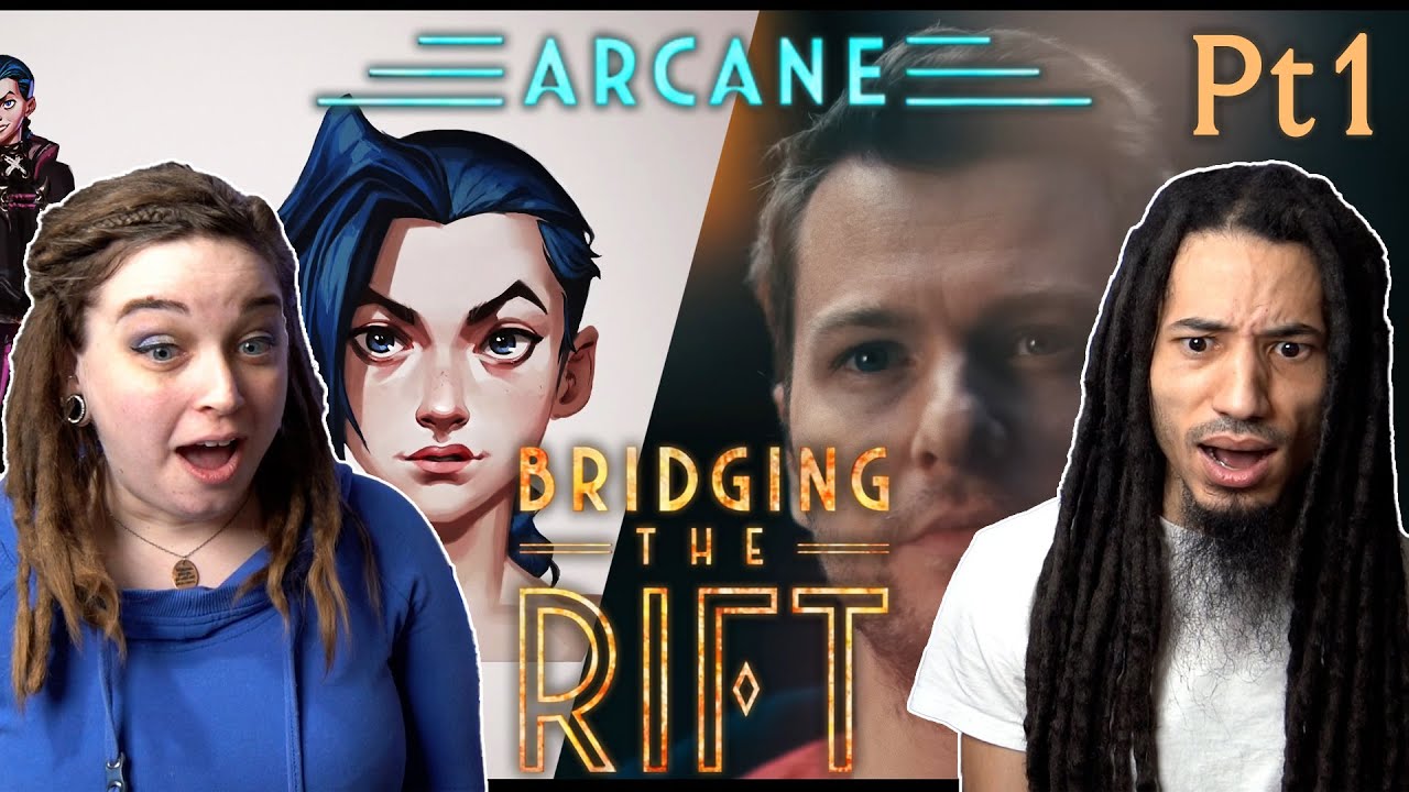 Arcane fans react to Bridging The Rift Part 1 | League Of Legends - YouTube