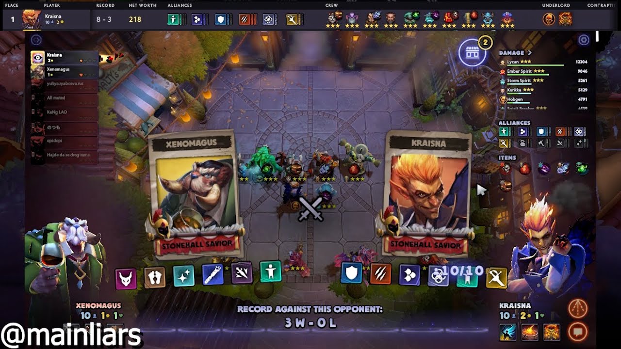 Alliance : 4 Savage- 3 Spirit- 3 Warrior- 3 Swordsman- 2 Scaled / Dota ...