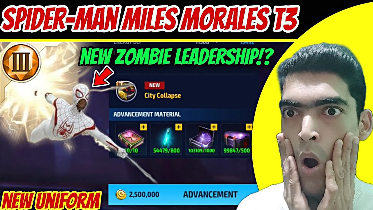 Spider Man Miles Morales T3 😱 Halloween Uniform Zombie! | Marvel Future ...