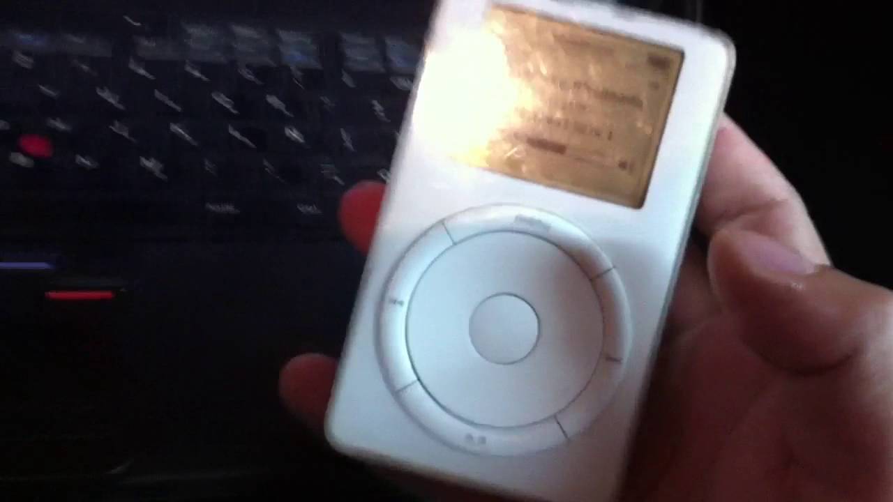 iPod Classic primera generación - YouTube