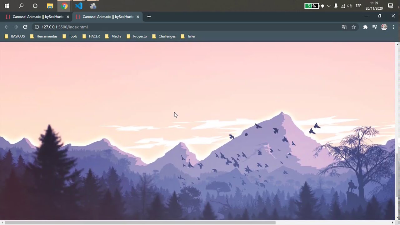 Carousel con JavaScript paso a paso - YouTube