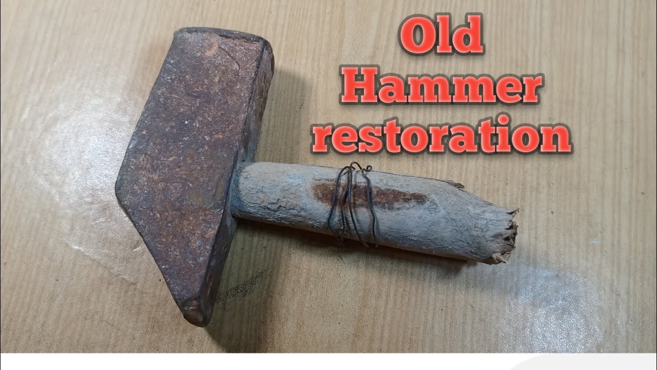 Hammer Restoration || Rusted Hammer cleaning || #restoration #cleaning ...