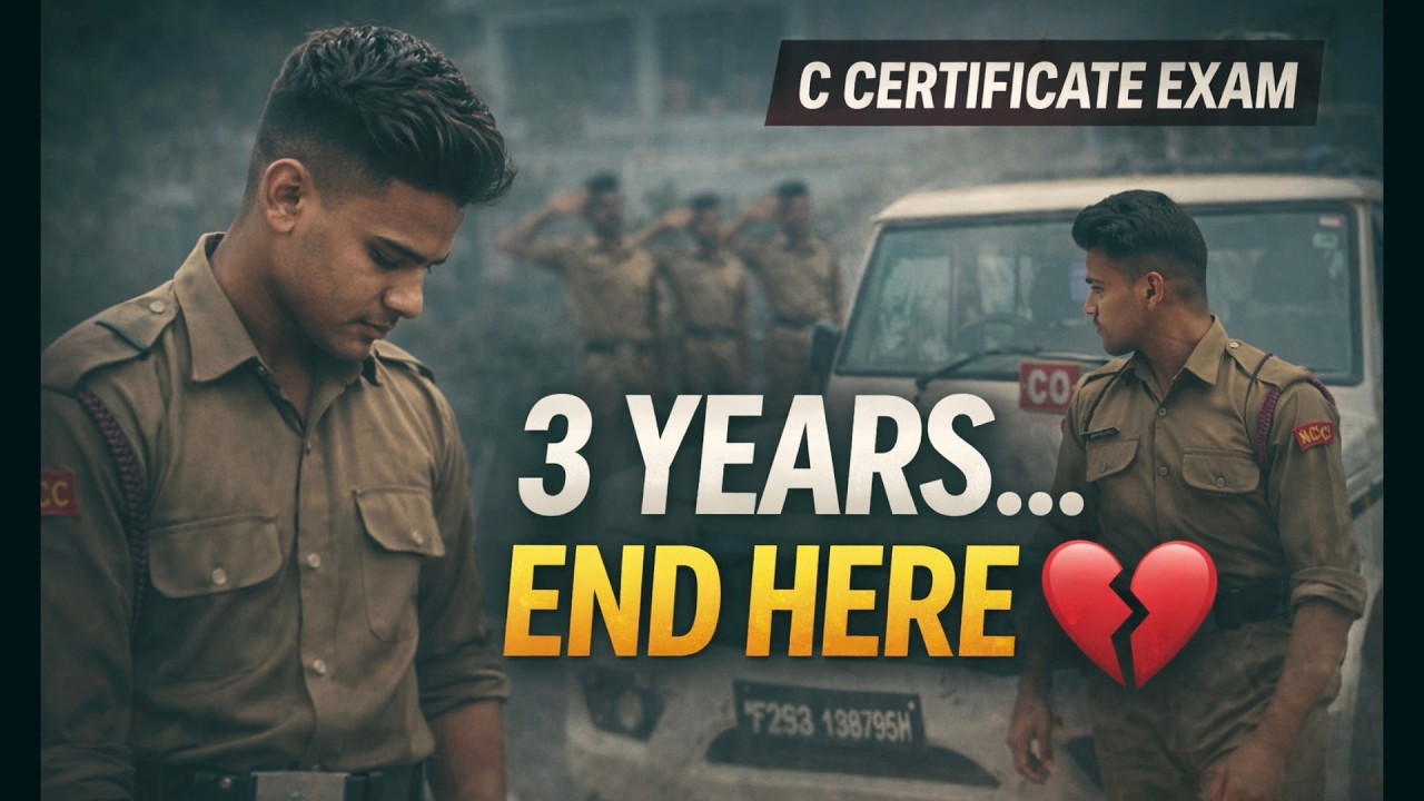 NCC C Cert Exam Vlog 2026 | Practical + Written | 3 Years NCC Journey ...