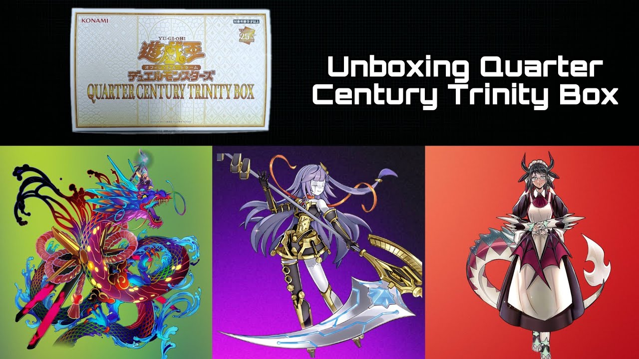 P.U.N.K., Orcust o Dragonmaids? - Unboxing Quarter Century Trinity Box ...