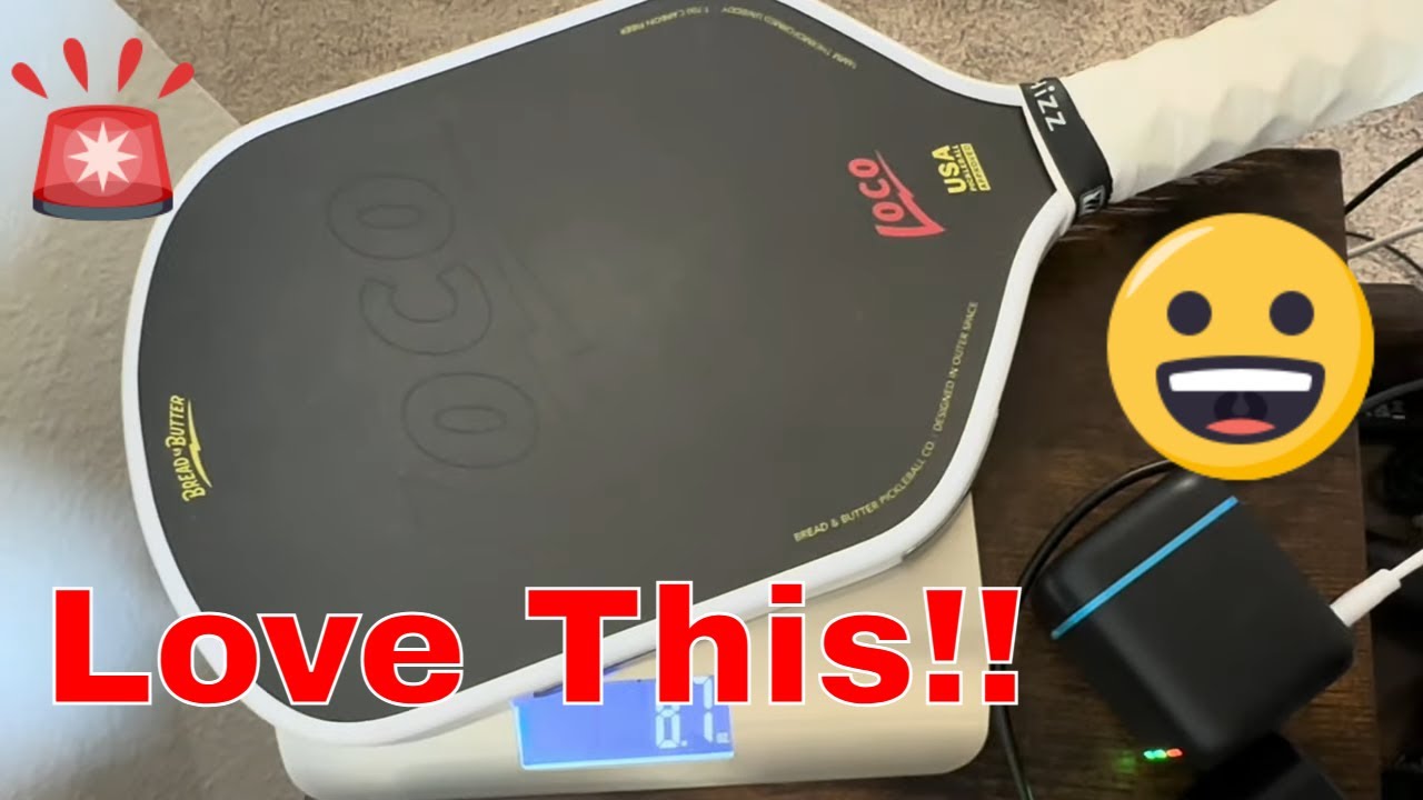Review | Bread & Butter | The Loco 16mm Pickleball Paddle - YouTube