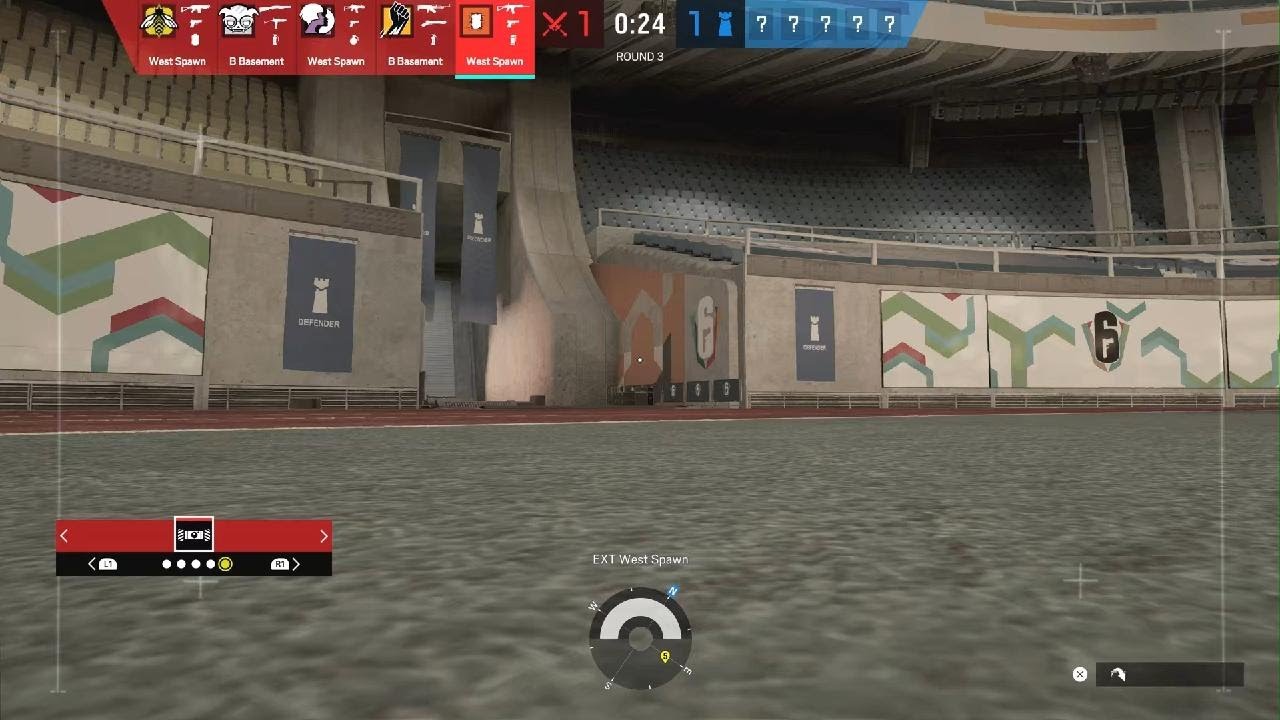 Rainbow Six Siege Stadium secret drone spot - YouTube