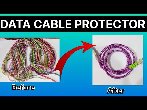 New Data Cable Protector 😱 || Amazing Colourful Wired || Long Lasting ...
