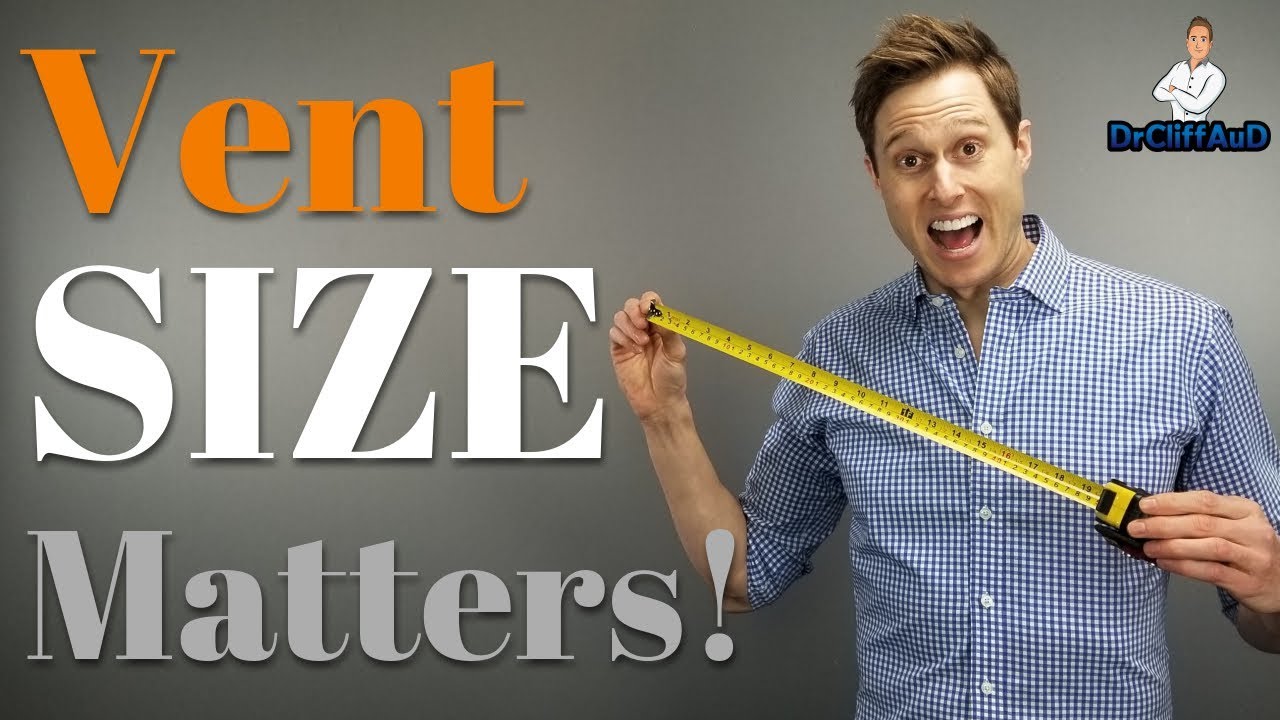 Why Ear Mold Vent SIZE is Critical for Hearing Aid Performance - YouTube