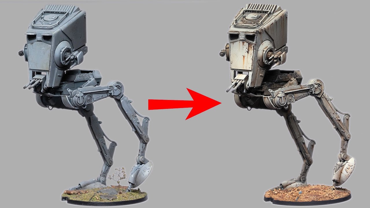 AT-ST REVAMP! Star Wars: Legion - YouTube
