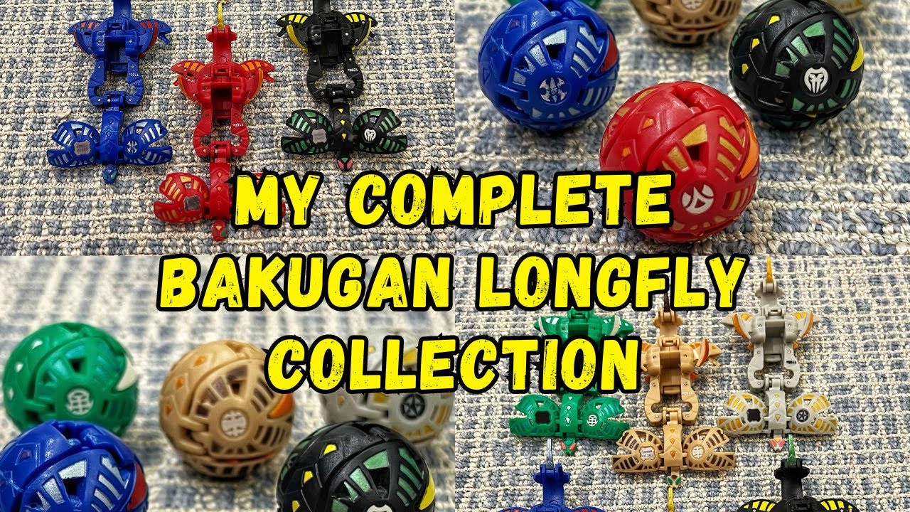 My Complete Bakugan Longfly Collection! - YouTube