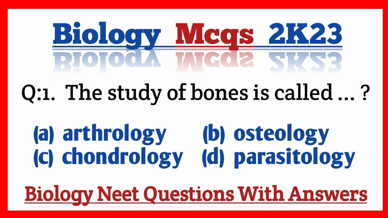 biology mcqs| biology mcqs for competitive exams| biology class10 mcqs ...