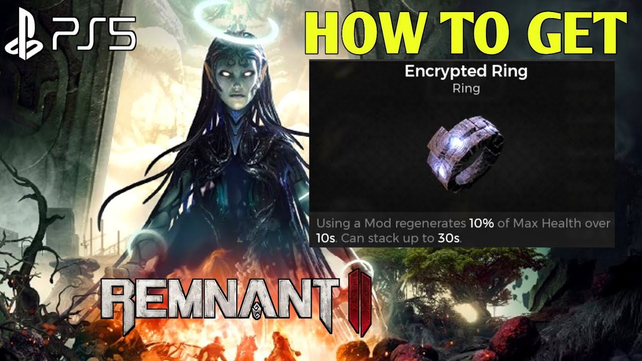 How to Get Encrypted Ring REMNANT 2 Encrypted Ring | Remnant 2 ...