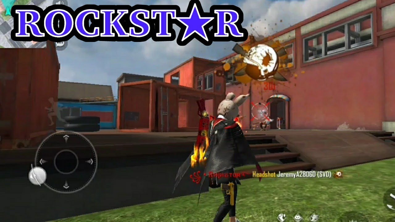 ROCKSTAR HEADSHOT FREE FIRE...RAJASTAR - YouTube