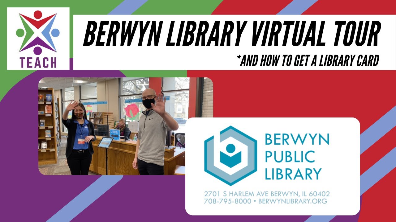 Berwyn Library Virtual Tour (*And How to Get a Library Card) - YouTube