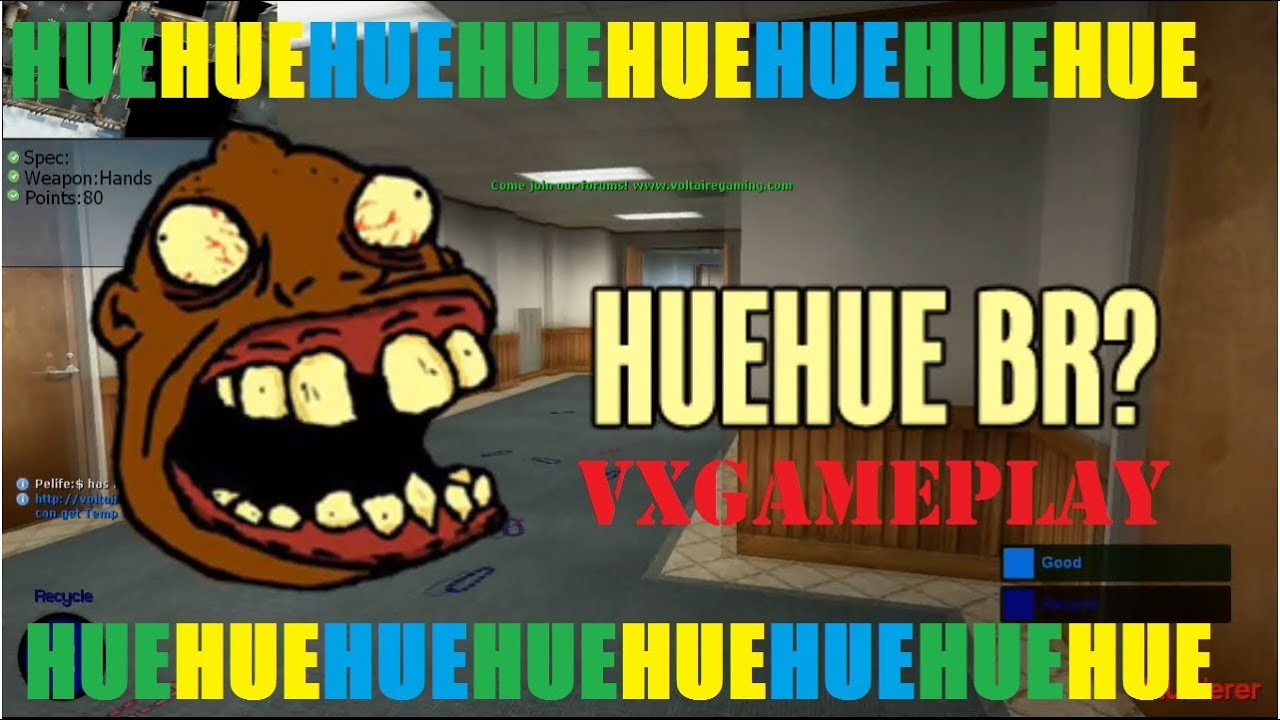 Garry's Mod #1 O Domínio do "HUE BR" - YouTube