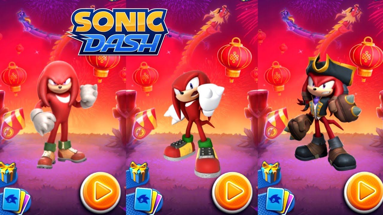 Movie Knuckles 🆚 Common Knuckles 🆚 Dread Knuckles vs All Bosses Zazz ...