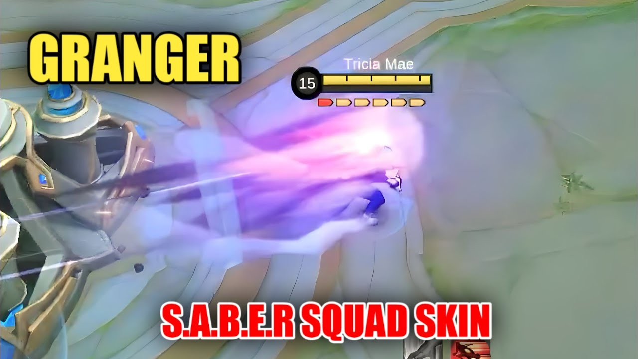 GRANGER S.A.B.E.R SQUAD SKIN | GRANGER NEW SKIN | Mobile Legends - YouTube