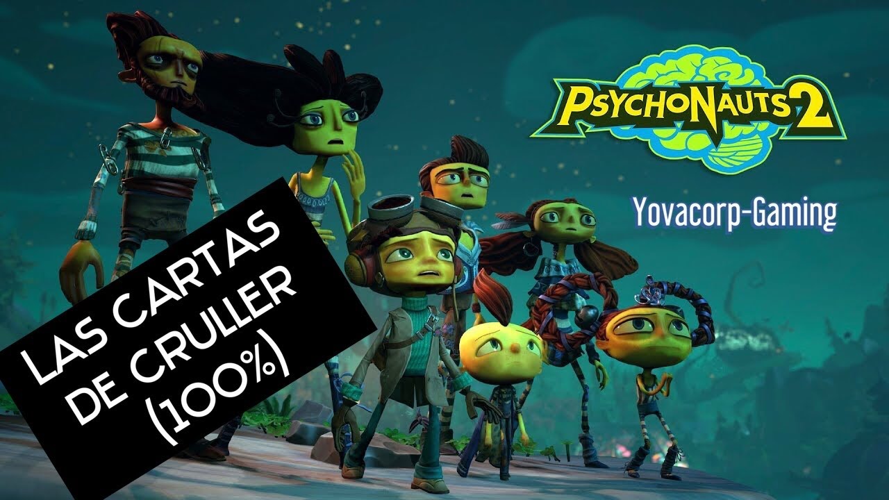 Psychonauts 2 : Las Cartas de Cruller (TODOS LOS COLECCIONABLES ...
